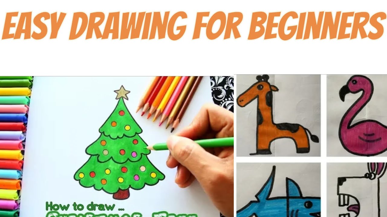 तोता का चित्र सबसे आसान तरीके से बनाना सीखे - how to Draw acute animal ...