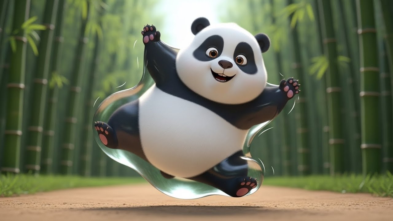 Dancing Panda Happy Fun for Kids 🐼🎶 Sing, Move & Groove Along | Nursery ...
