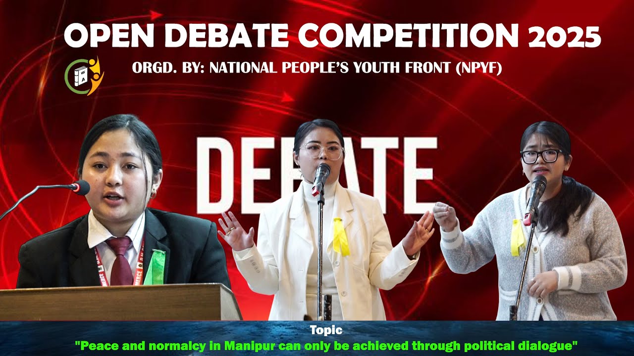 Open Debate Competition 2025 || Sangai Hall, Imphal Hotel || National ...