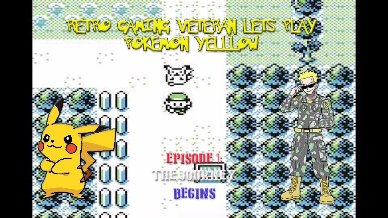 Lets Play Pokemon Yellow Episode 1: The journey begins - YouTube