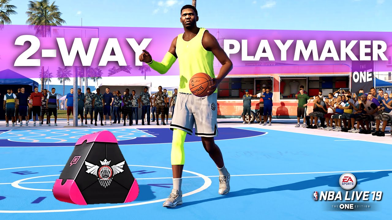 2-Way PLAYMAKER Build in NBA LIVE 19 is A Real Two Way - YouTube
