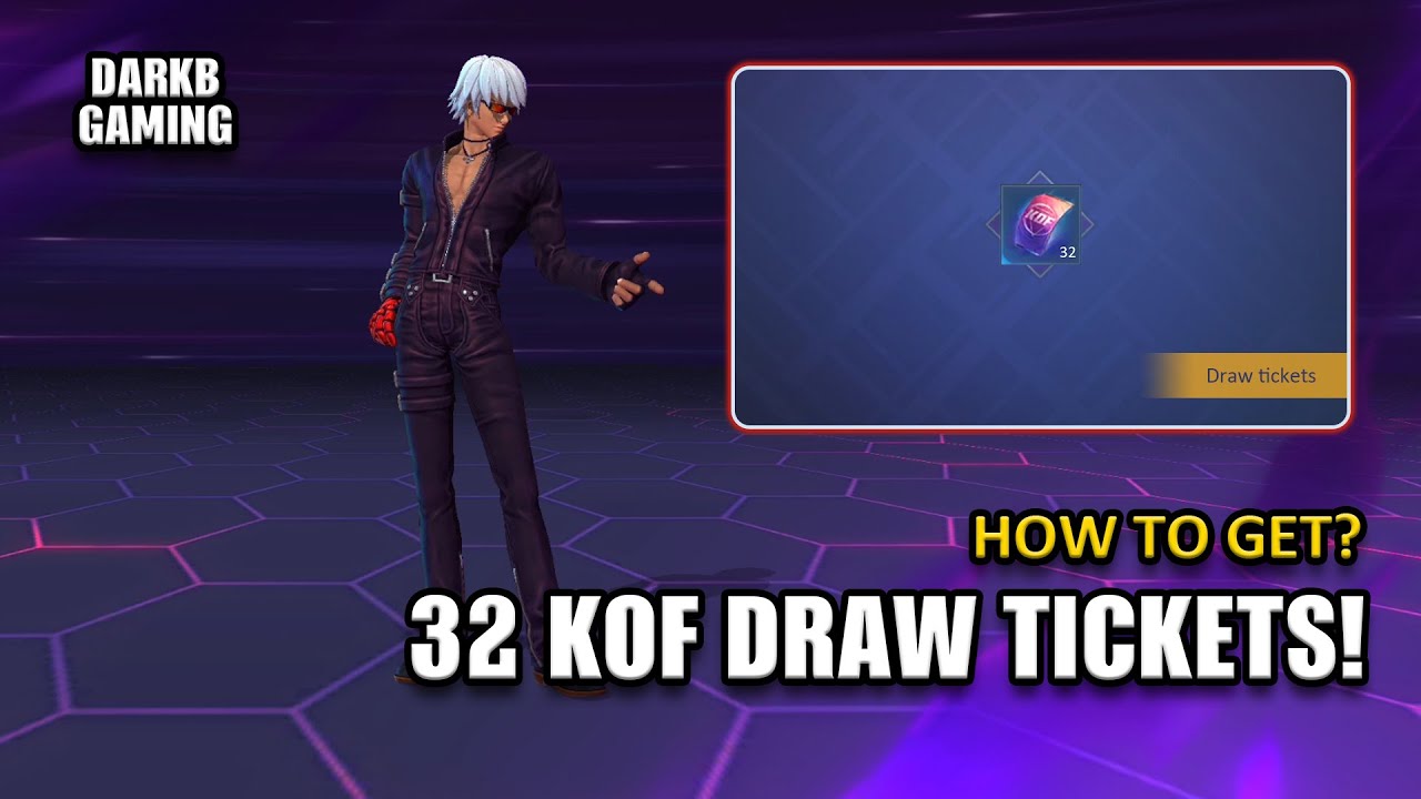 How To Get 32 KOF Draw Tokens from KOF Free Skin Event 2024 | Mobile ...