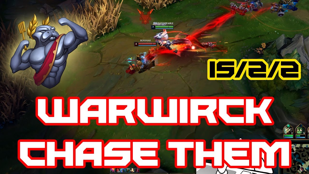 S13 URF Warwick | Chase and Kill Them All | Gameplay | LoL - YouTube