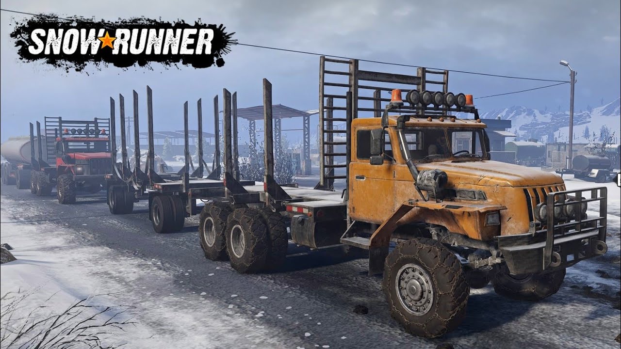 SNOWRUNNER |VORON AE-4380 |PENINSULA DE KOLA |GAMEPLAY |PS4 |PTBR - YouTube