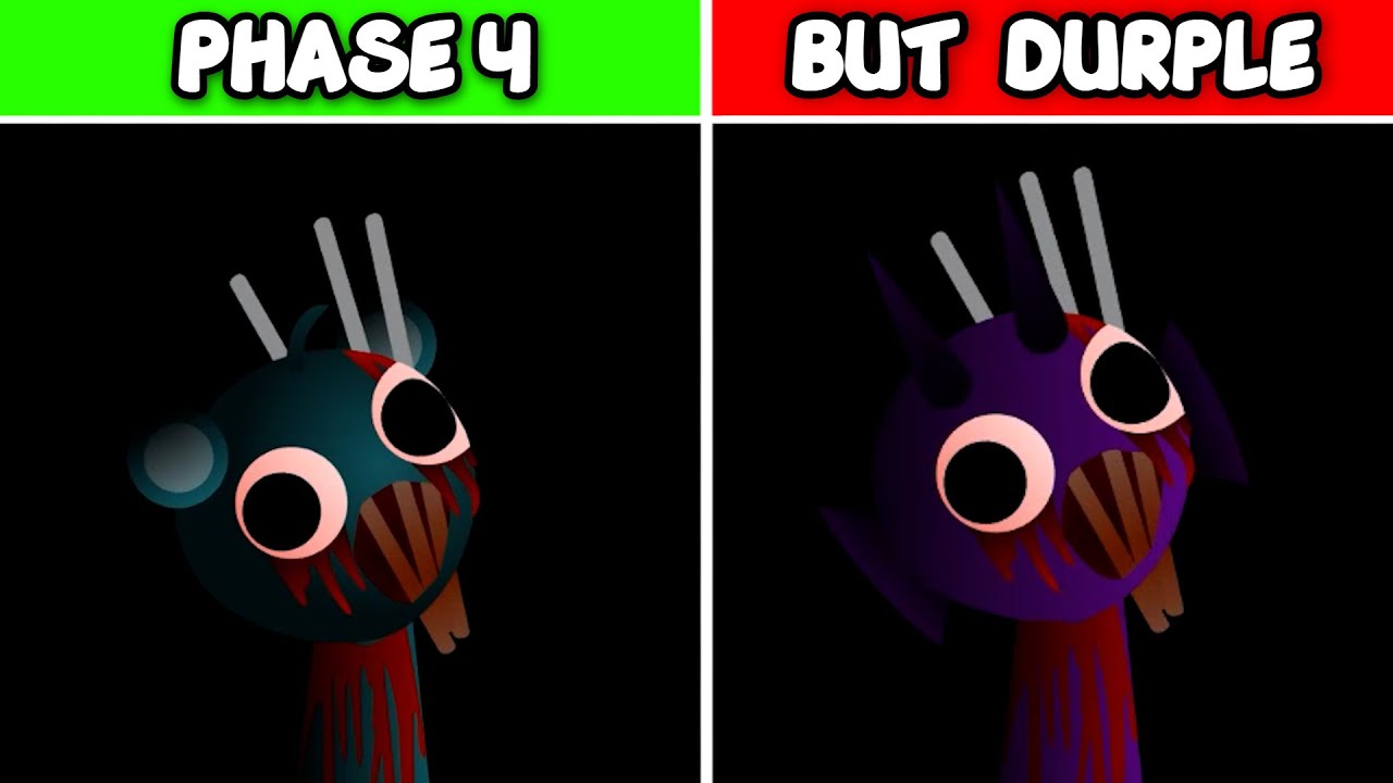 Incredibox Sprunki - Phase 4 But Everyone Is Durple NEW MOD - YouTube