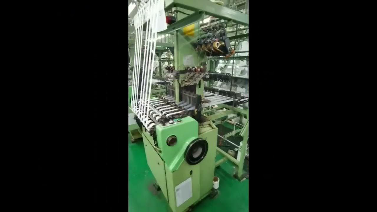 Jakob Muller NF53 8/27 narrow fabrics and labels looms MSV All for Textil Industry - YouTube