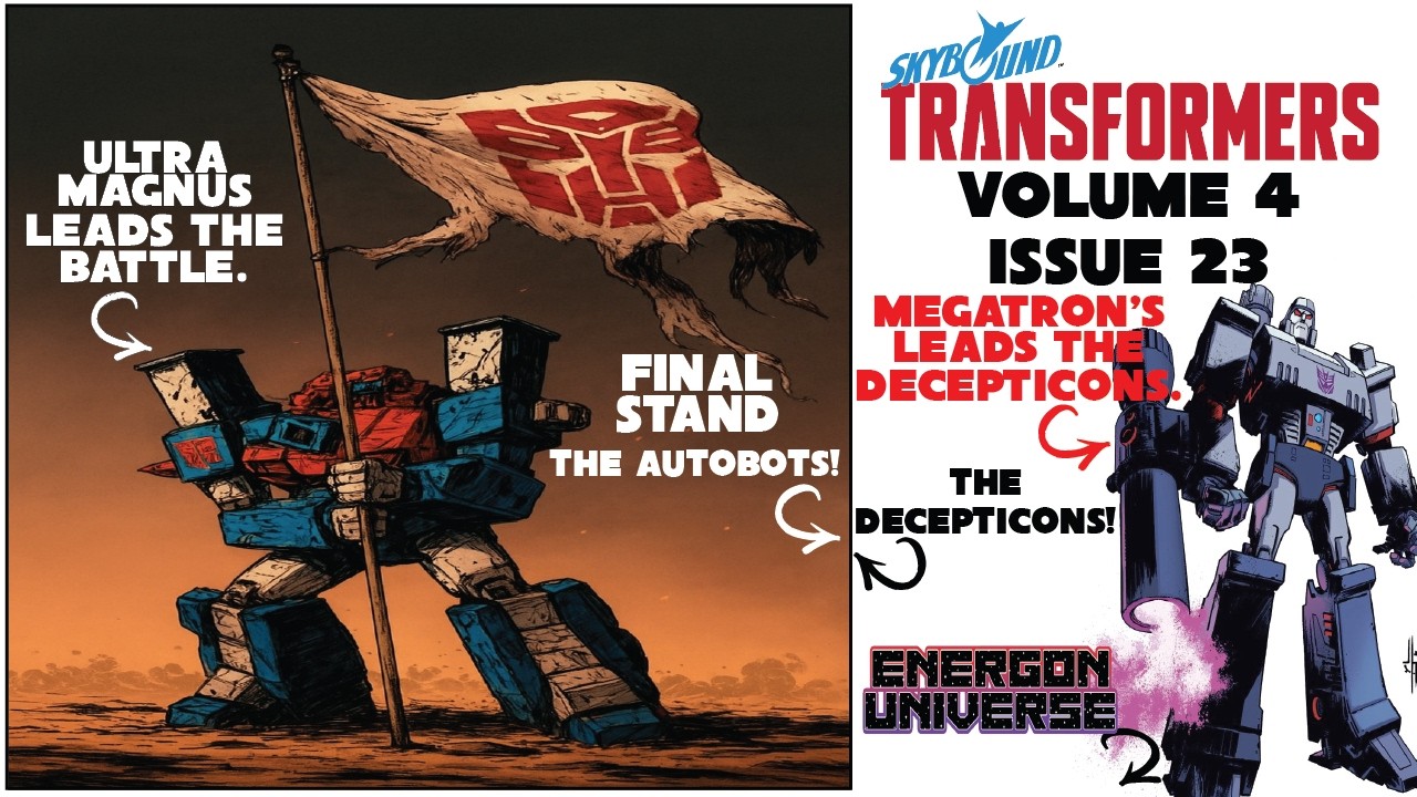 Ultra Magnus Leads The Autobots Against Megatron's Decepticons In ...