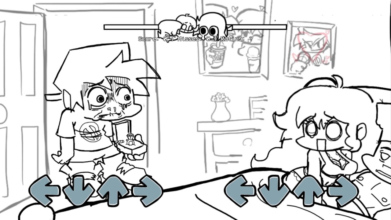 Friday Night Funkin' Cheated BF Caught GF (Mod/Hard) - YouTube