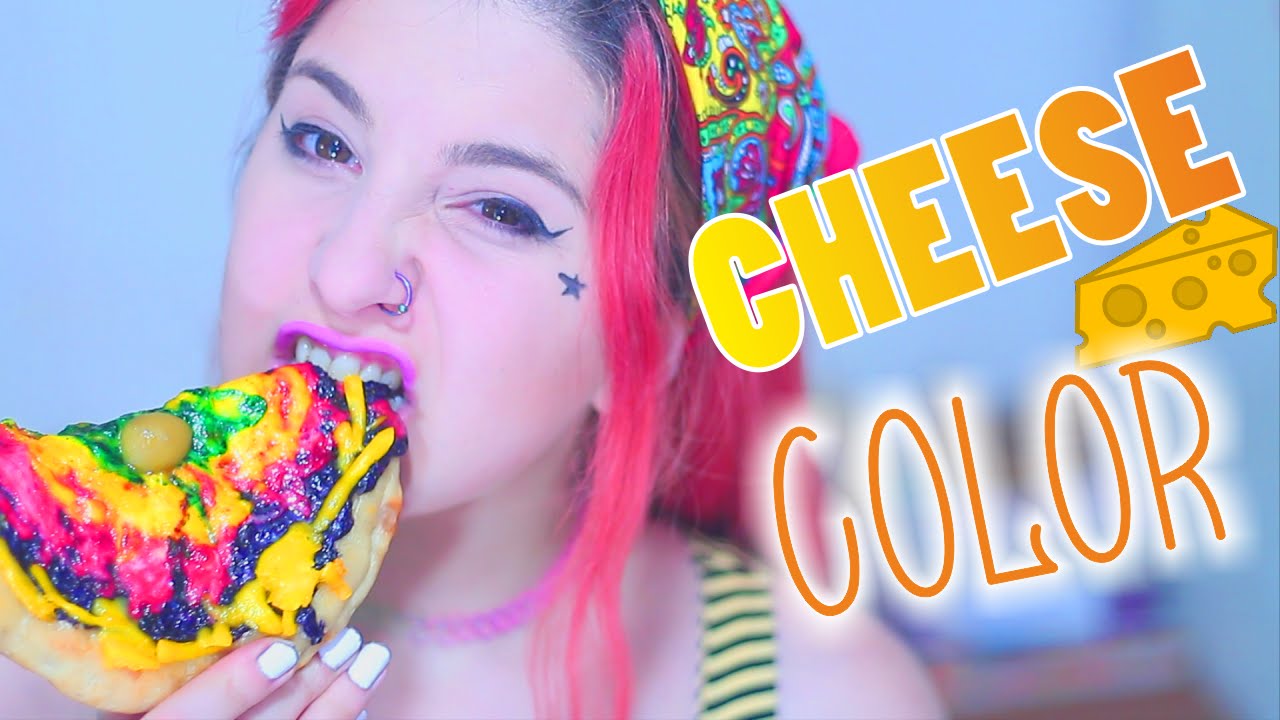 ¿CHEESE COLOR? ¡Queso de colores para tus comidas! - Ann Look - YouTube