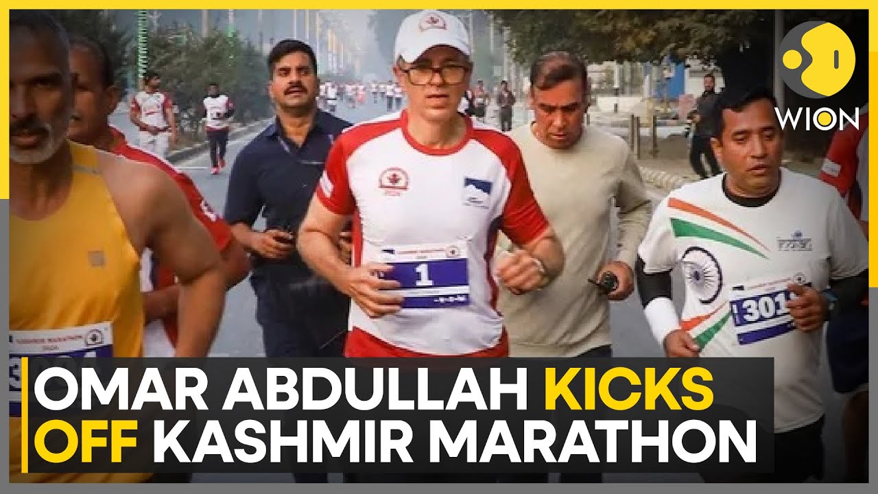 J&K: CM Omar Abdullah Runs 21 Km ‘without Training’ In 1st Ever Kashmir ...