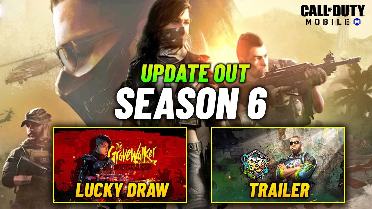 CODM SEASON 6 UPDATE OUT NOW IN GARENA | RANK SERIES 3 TRAILER | THE ...