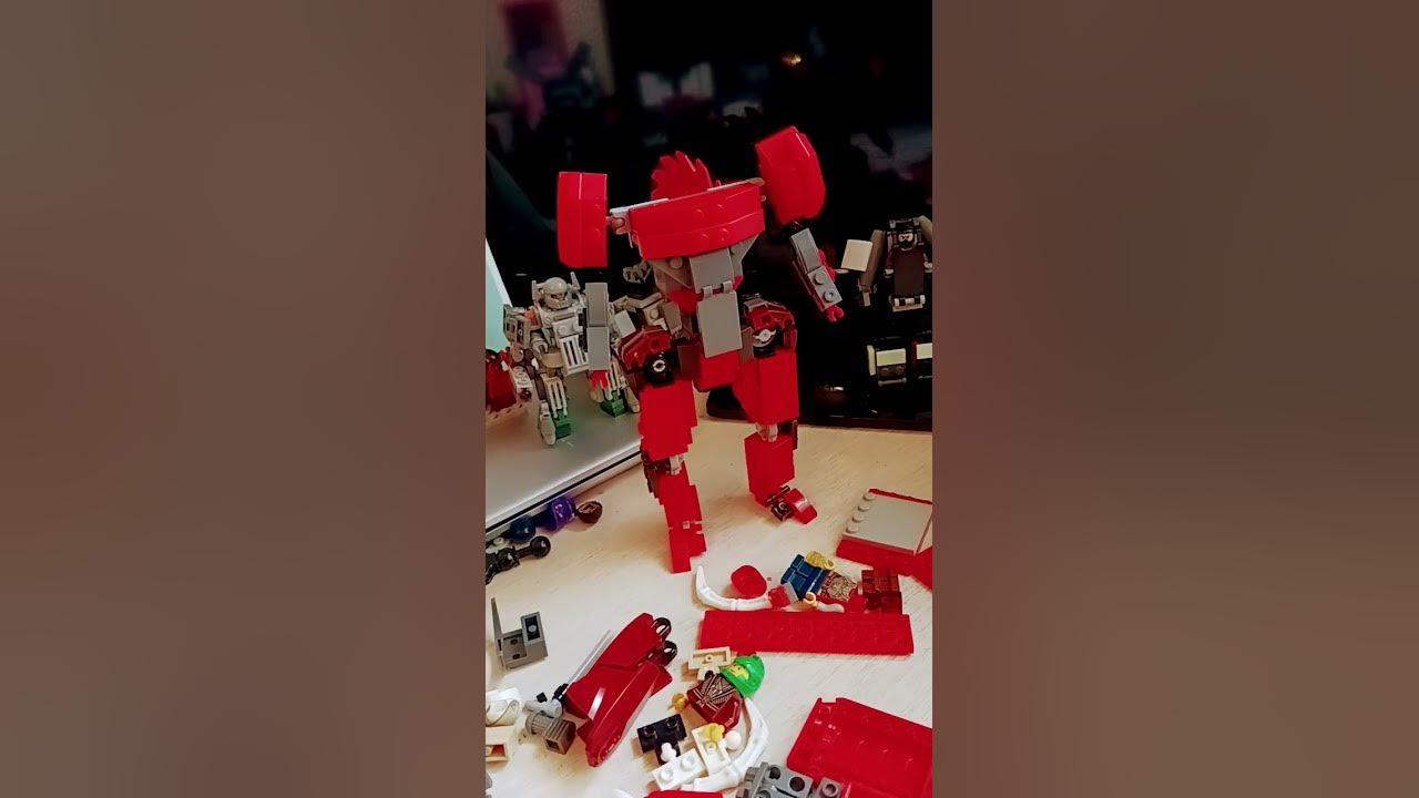 новый мех! лего робот #лего #мех #строю - YouTube