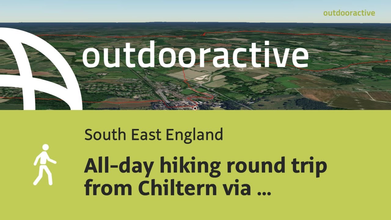 All-day hiking round trip from Chiltern via Horsenden, Stokenchurch ...
