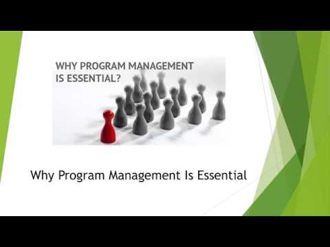 Why Program Management Is Essential - YouTube
