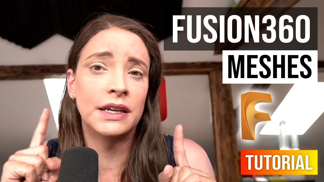 Fusion 360 Tutorial für Beginner Mesh Modeling - YouTube
