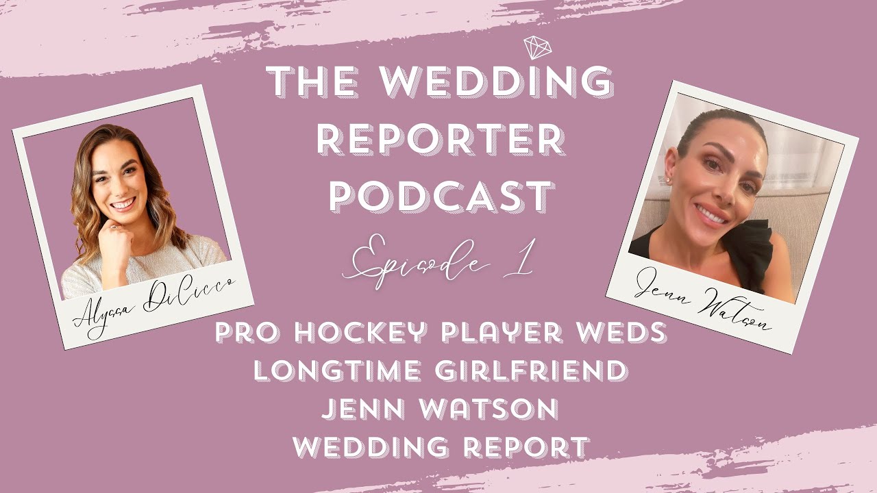 1. Pro Hockey Player Austin Watson Weds Longtime Girlfriend Jen Watson ...