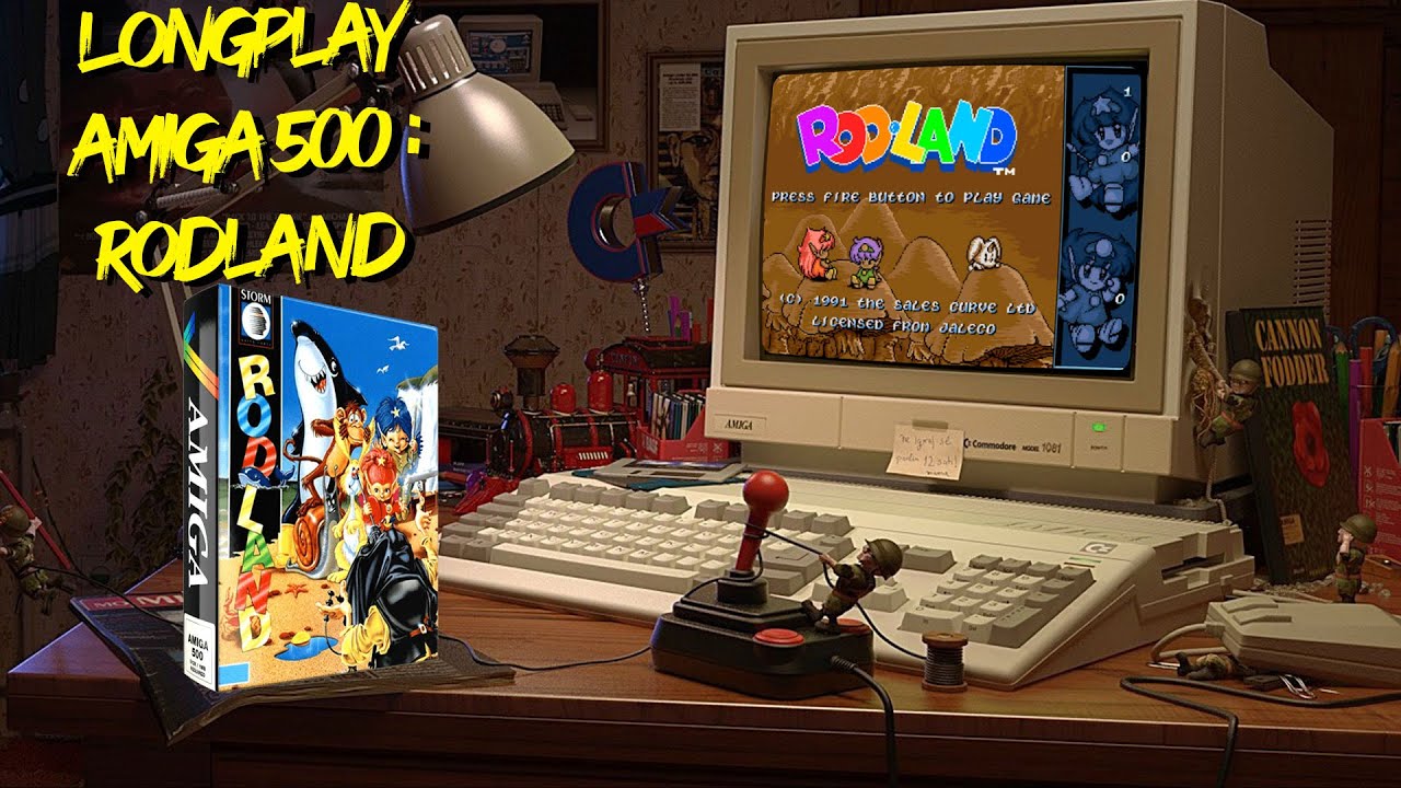 Best Amiga Games - RODLAND - YouTube