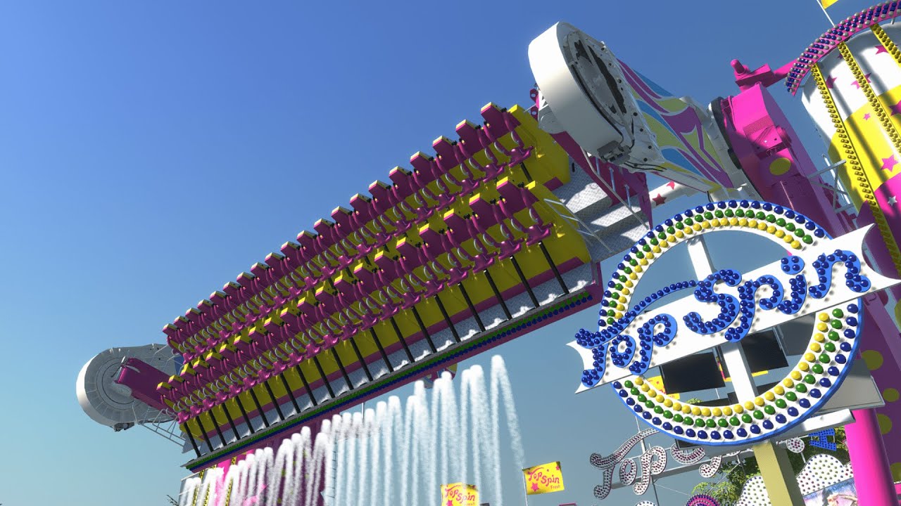 Kirmes Simulation (Reko) - Top Spin FRESH / München Oktoberfest 2022 - YouTube