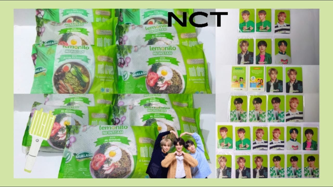 Huge LEMONILO x NCT DREAM Unboxing Will i get all of the PC? - YouTube