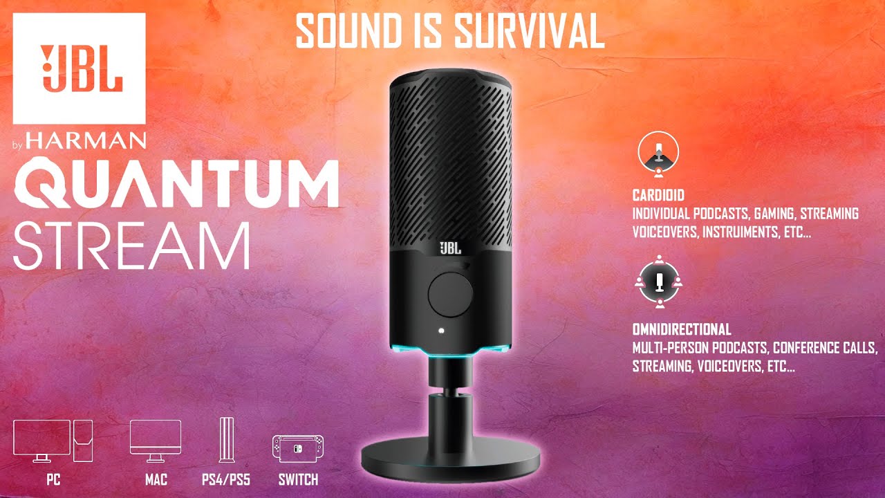 Review JBL Quantum Stream - Microfono para Streamers y Podcasts - YouTube
