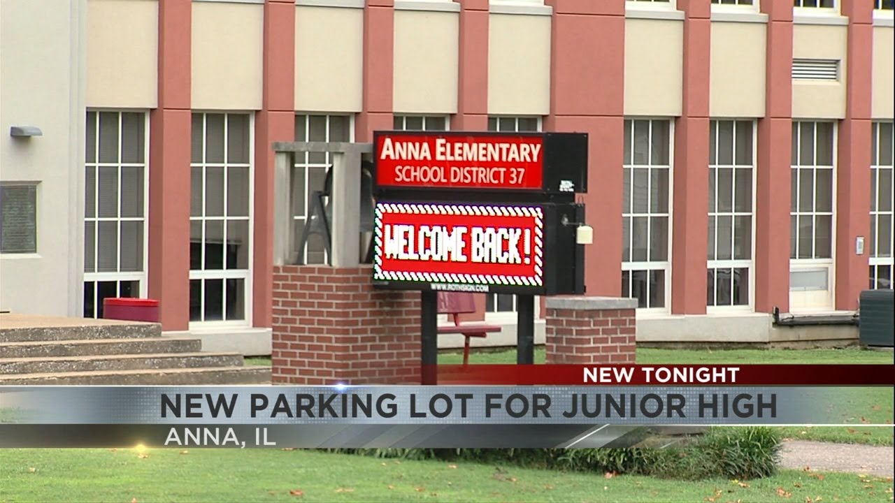 New parking lot for Anna Junior High - YouTube