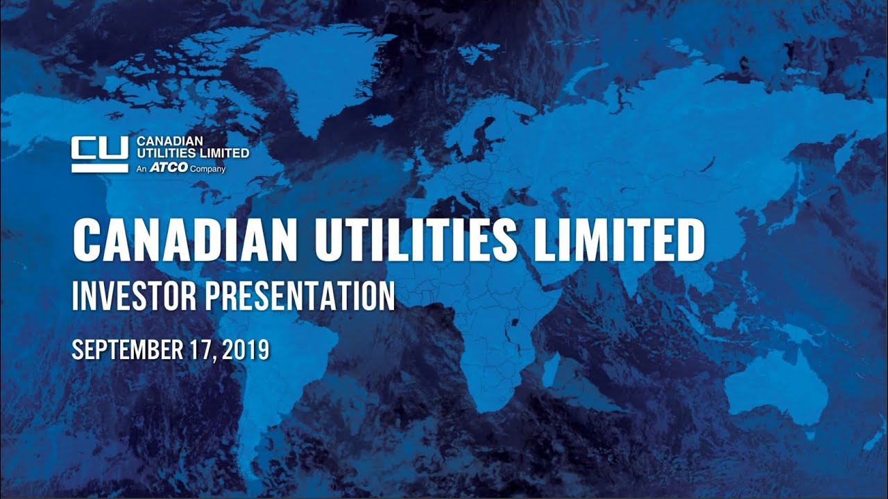Canadian Utilities 2019 Investors Day Webcast - YouTube