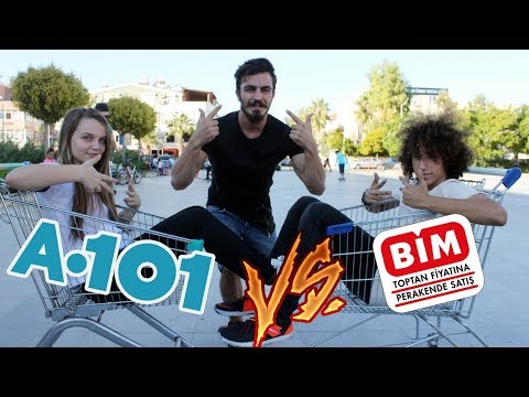 MARKET ARABALARI ile DRİFT YARIŞMASI (BİM vs A101)