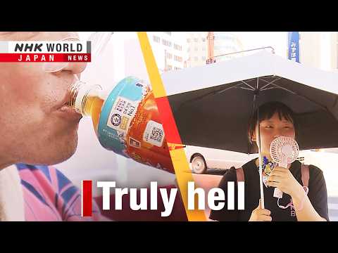 Saitama residents scramble to keep cool amid scorching heatーNHK WORLD-JAPAN NEWS