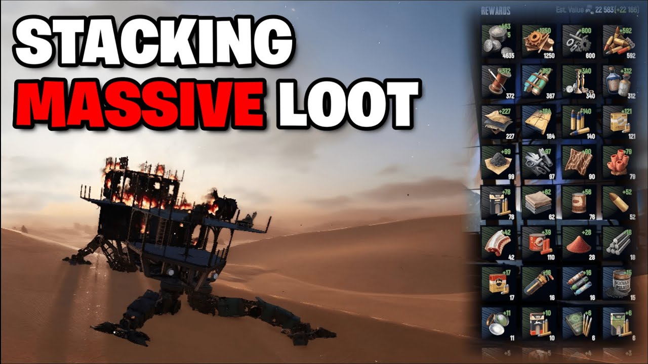 Stealing a MASSIVE Amount of Loot in SAND - YouTube