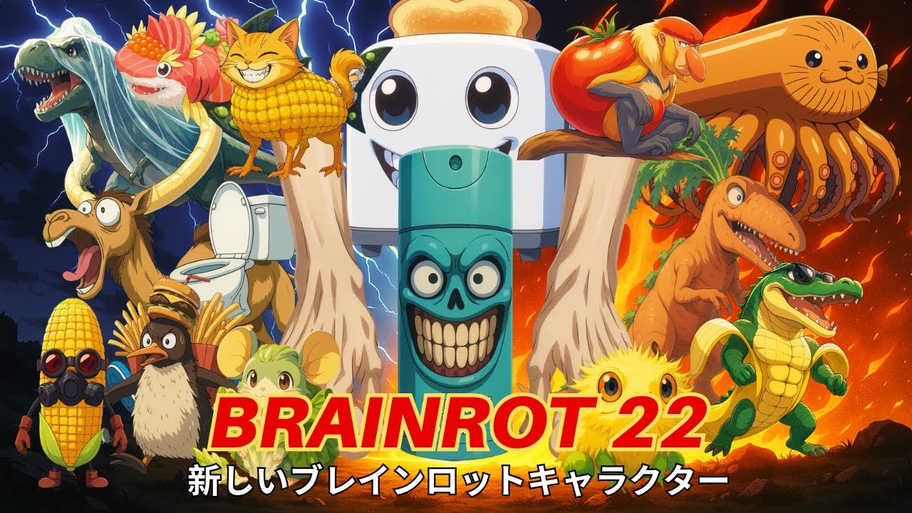 Brainrot Anime Opening Pt.22 (Official Music Video) ft. ALL NEW ...