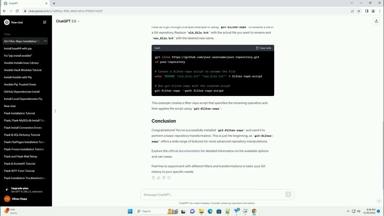 pip install git filter repo - YouTube