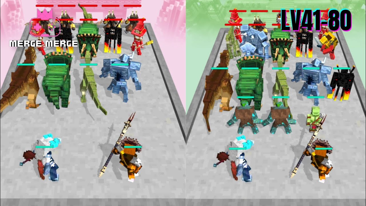 Dinosaur Merge: Block Fighting ( NO APK + MOD ) Part 03 - YouTube