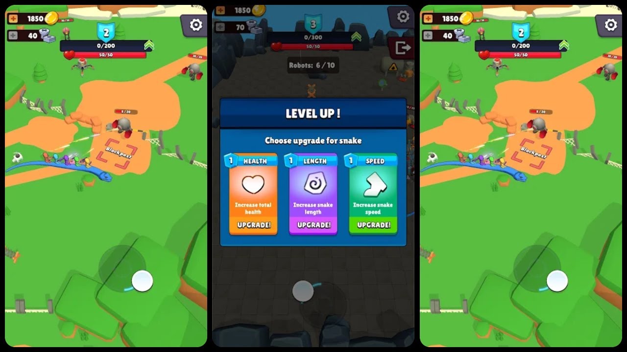 Snake Army: Robot Apocalypse Game Android Gameplay - YouTube