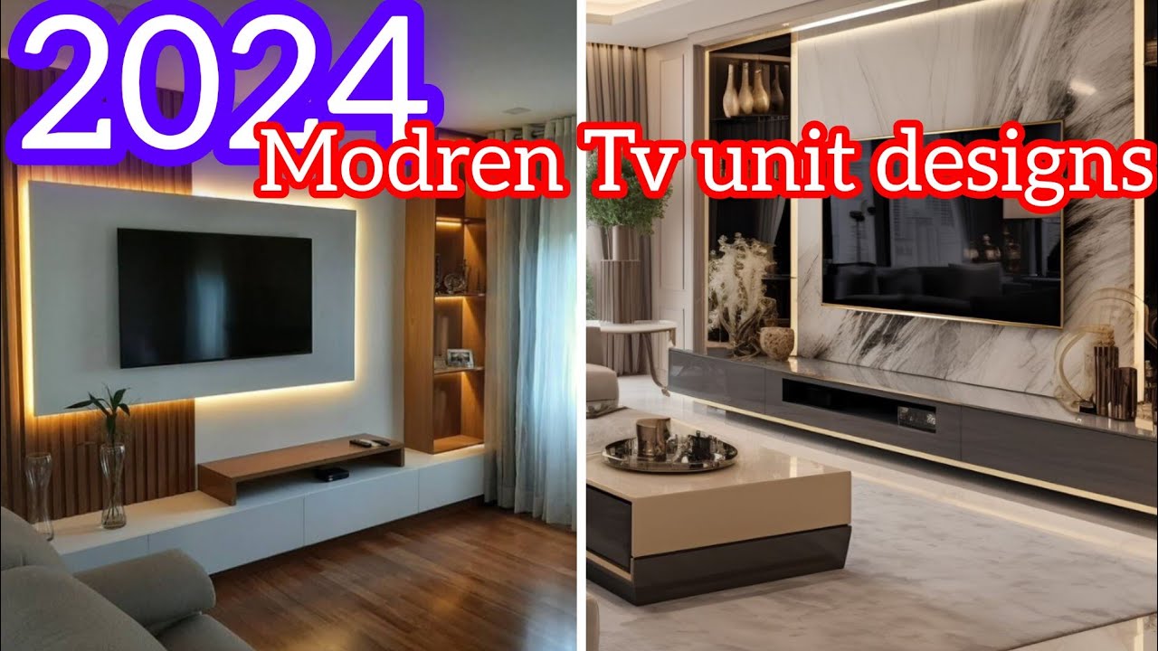 Modren Tv unit design TV cabnit design ideas 2024 - YouTube