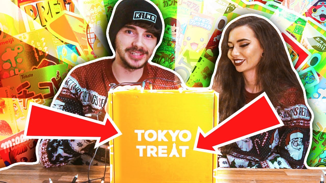 British Couple tries Japanese Candy! (Feat. Dancing) - YouTube