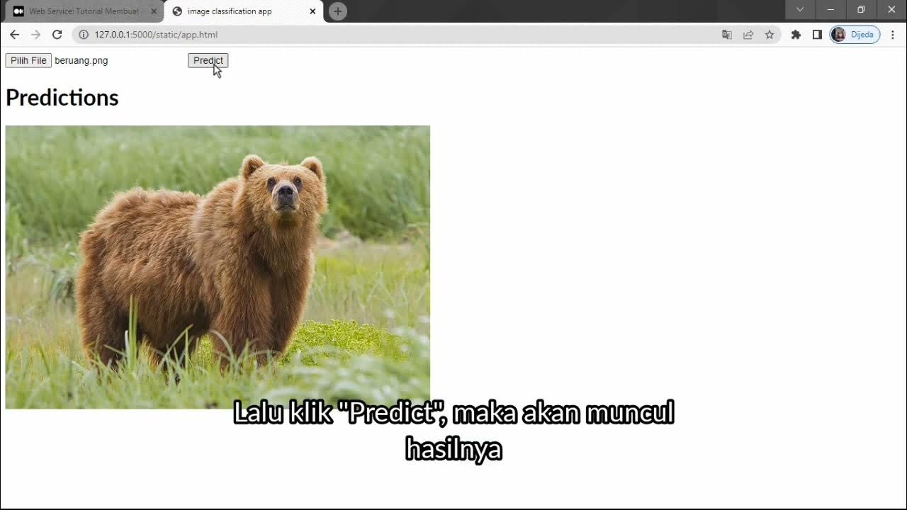 Tutorial Membuat Prediksi Gambar Hewan dengan Flask Python (Web Service) - YouTube