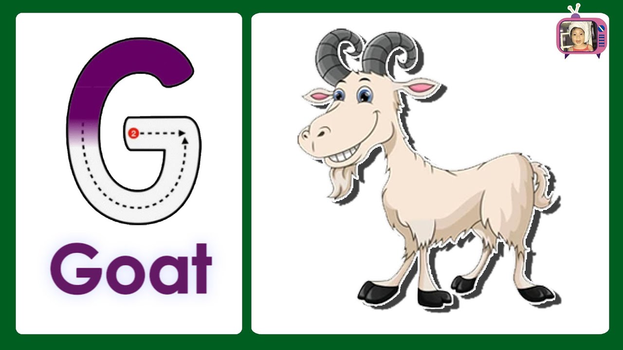 The G song (Uppercase) | ABC Alphabet in Uppercase Letter G for ...