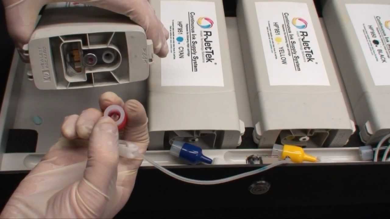 Setup Instructions for HP 950/951 CISS Tank System - YouTube