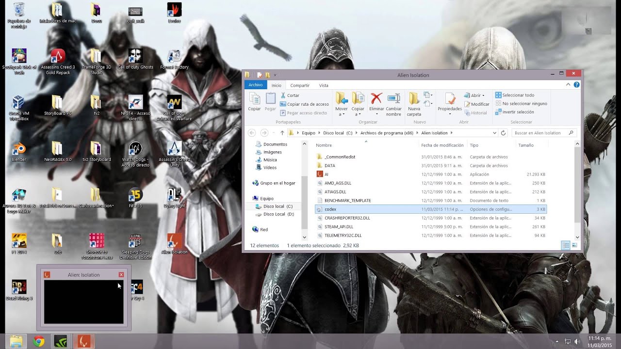 Alien Isolation: Traducción del juego al español (Menús, Sustituirlos y ...