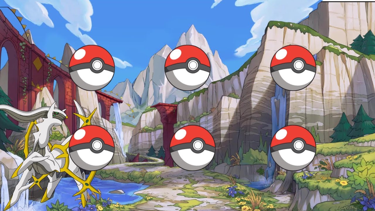 🔴Choose a POKEBALL- CREATE your TEAM to beat ARCEUS🔴||#pokemon #pokemon ...