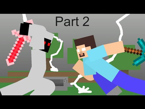 Minecraft Sticknodes Part 2 | The Battle of Myths | Entity 303 Vs ...