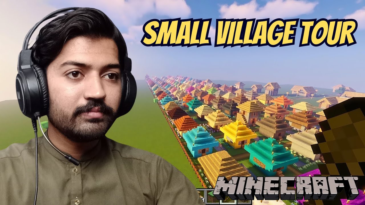 Small Village Tour in Minecraft creative gameplay 2024 - YouTube