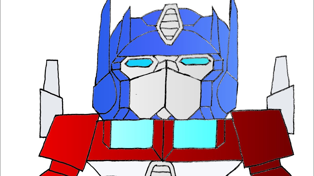 How To Draw Optimus Prime | Chibi #transformers - YouTube
