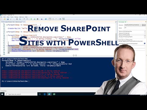 100 Loop to run through array and remove SharePoint sites - PowerShell ...