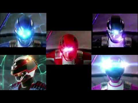 Power Rangers: Operation Overdrive - All Group Morph Combinations - 2023 VERSION - YouTube