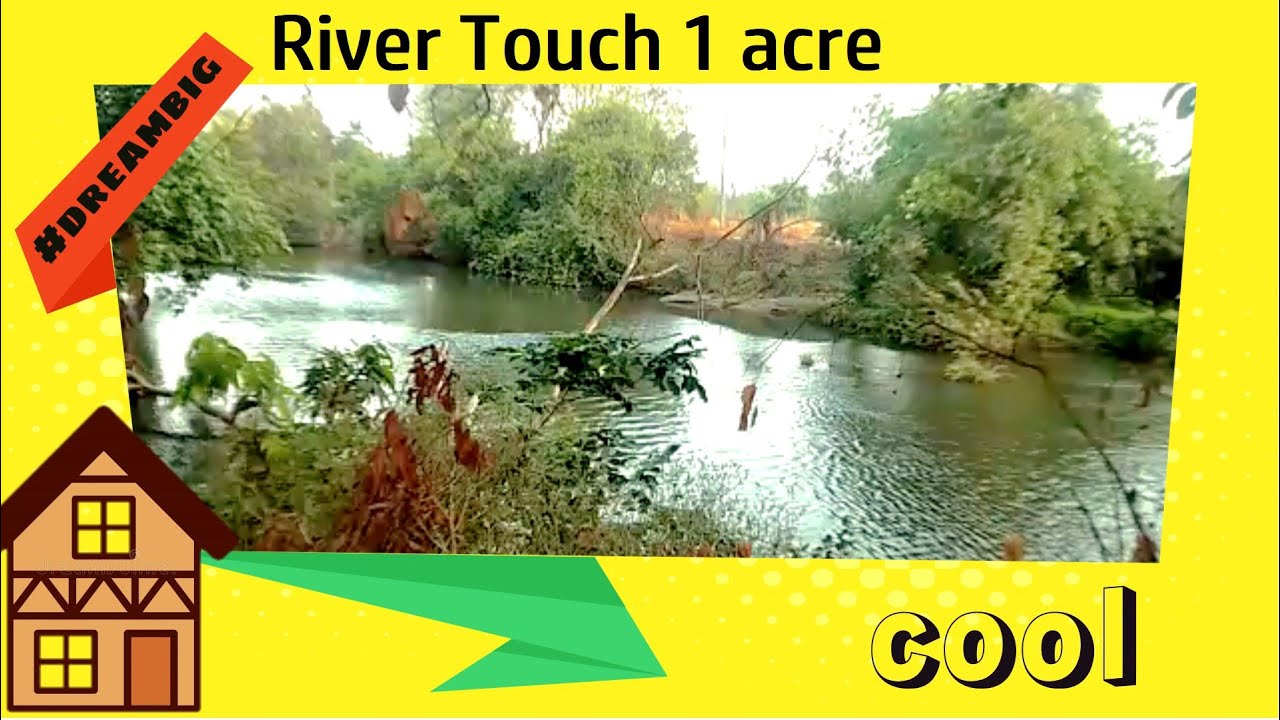 ID 147/109 River touch 1 acre plot near Mumbai /Pune नदीला लागून १ एकर ...
