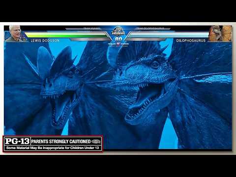 Dilophosaurus Attack with Healthbars | Concept Gameplay Video