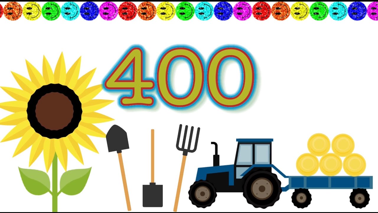 Counting Numbers for Toddlers and Children l 1-400 Counting Numbers l ...