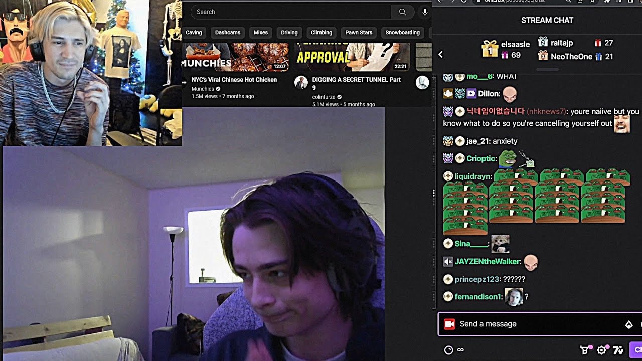 xqc takes advice from a therapist on stream - YouTube