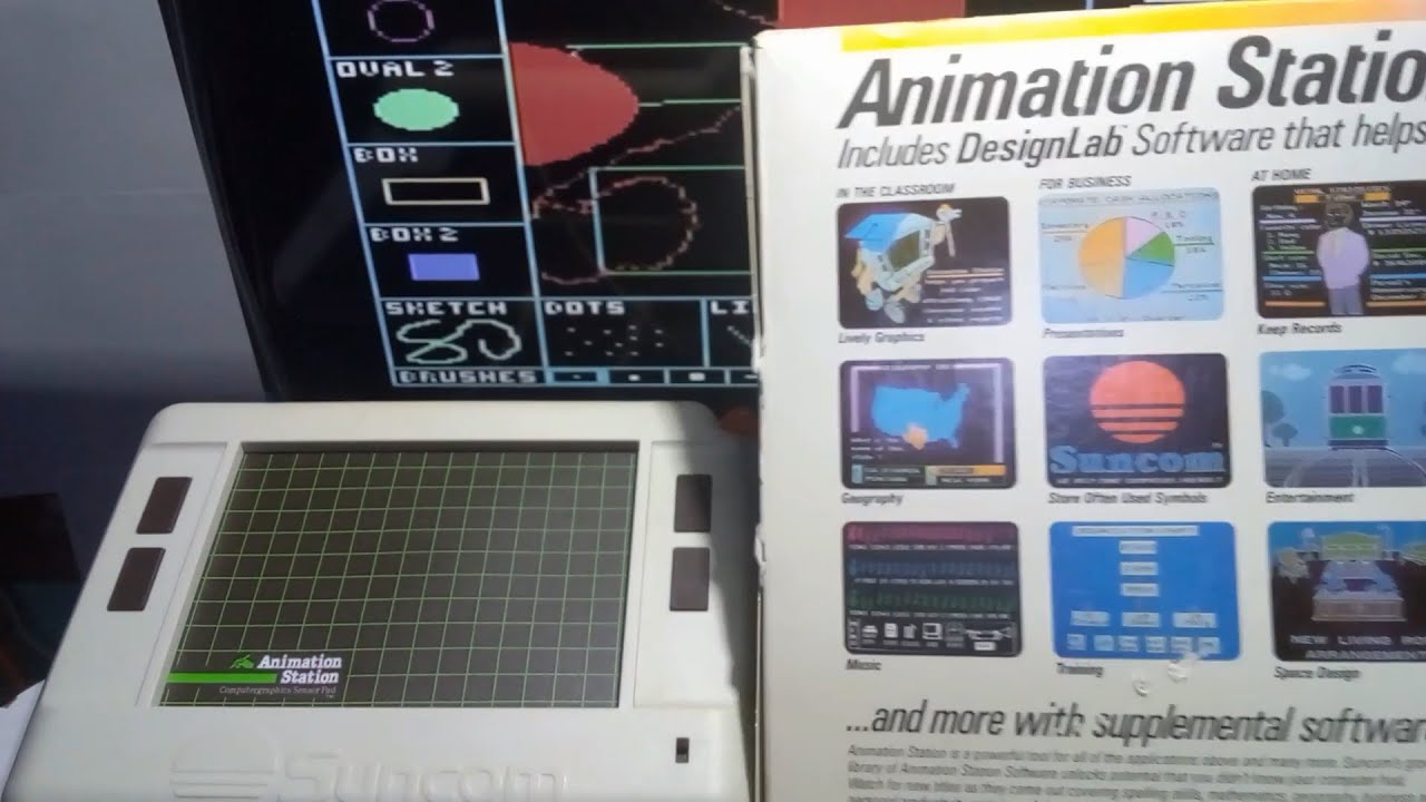 Suncom Animation Station para Commodore 64 - YouTube